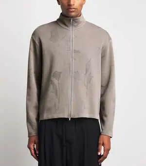 Our Legacy Cotton Shrunken Zip-up Sweater