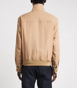 BOSS Check-lined Water-repellent Jacket