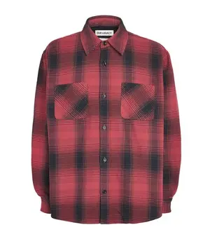 Our Legacy Cotton Check Whoppin Shirt - Red