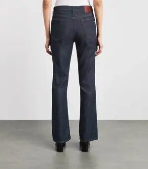 Rag & Bone Peyton Mid-rise Bootcut Jeans - Blue