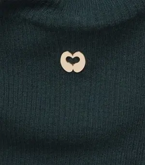 Maje Wool-silk Rollneck Sweater