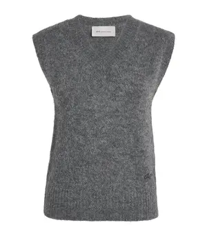 AMI Paris Wool Sleeveless Sweater