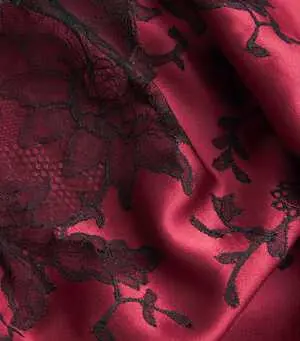 Carine Gilson Silk Short Hanae Nightdress