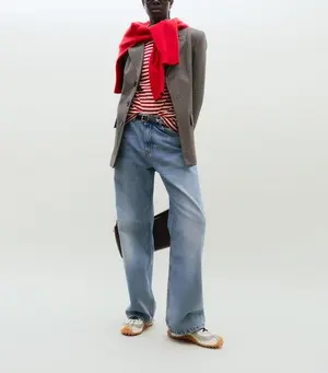 AMI Paris Virgin Wool Houndstooth Blazer