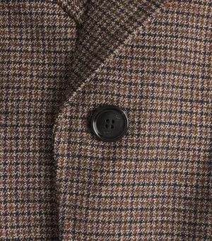 AMI Paris Virgin Wool Houndstooth Blazer