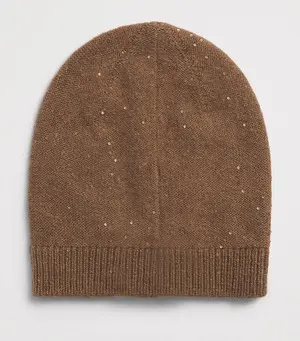 Fabiana Filippi Wool-blend Sequinned Beanie