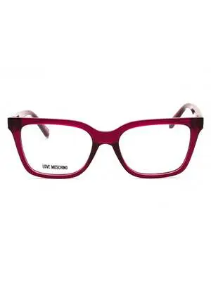 MOSCHINO LOVE Love Moschino Mol603 Eyeglasses - Fuchsia/clear Demo Lens