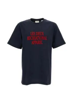 LES DEUX Short-sleeve T-shirt - Navy
