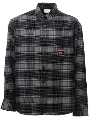 Drole De Monsieur 100% Cotton Shirt - Grey