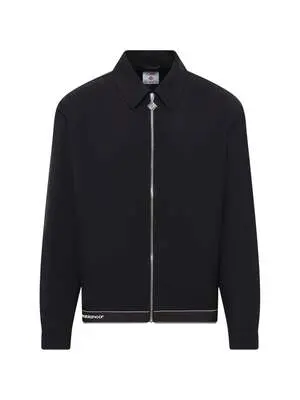 Casablanca Sport Tailoring Wool Coat - Black