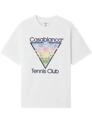 Casablanca Organic Cotton Jersey T-shirt - White