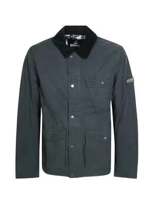 BARBOUR INTERNATIONAL Waxed Cotton International-style Jacket - Green