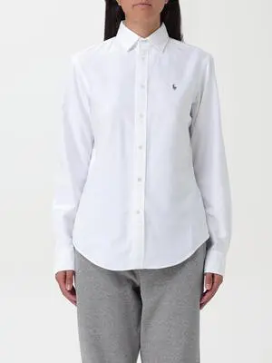 Polo Ralph Lauren Classic Collar Button Up Shirt - White