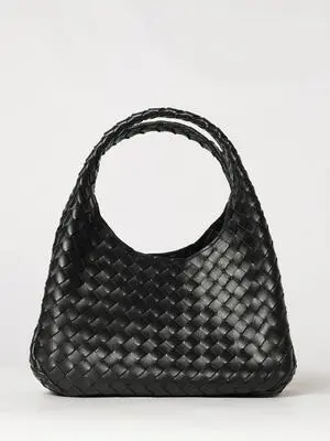 Bottega Veneta Medium Campana Bag - Black