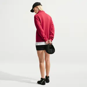 Nike Studio Fleece Medium Weight 1/4-zip Top