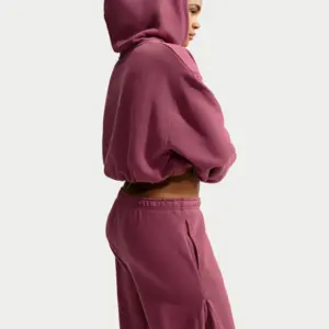 Nike Studio Fleece Medium Weight Loose Pleated Snap Pants