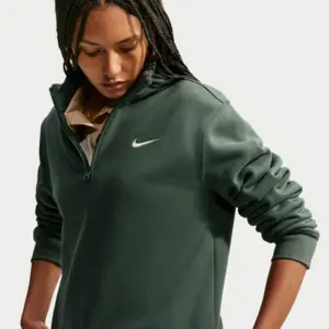 Nike Studio Fleece Medium Weight 1/4-zip Top - Green