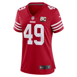 Nike The Faithful San Francisco 49ers 80th Anniversary Nfl Game Jersey - Red