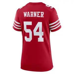 Nike Fred Warner San Francisco 49ers 80th Anniversary Nfl Game Jersey