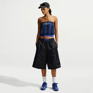 Nike Loose Mid-rise Woven Shorts - Black