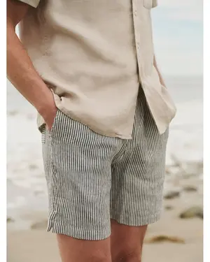 ALEX CRANE Bo Linen 6.75 Shorts
