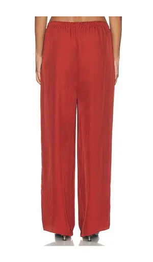 Theory Slit Pant In Orange