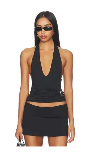 GUIZIO Faye Halter Top