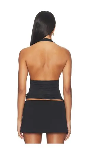 GUIZIO Faye Halter Top