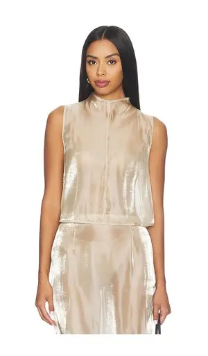 MADISON THE LABEL Knox Top - Beige