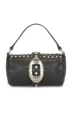 UNDERSTATED LEATHER Mini Buckle Handbag