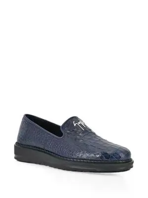 GIUSEPPE ZANOTTI Deann Loafers - Blue