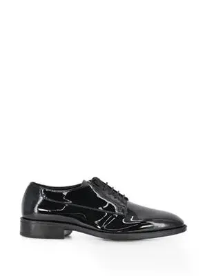 GIUSEPPE ZANOTTI Patent-leather Derby Shoes