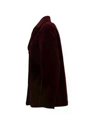 Max Mara Corduroy Single-breasted Blazer
