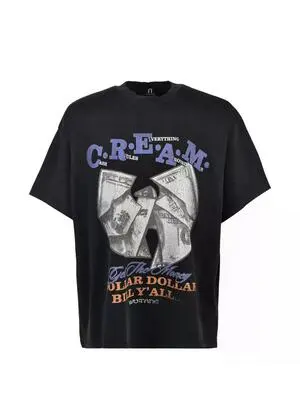 NUBIAN X Wu-tang Clan Dollar Dollar Bill Ya'll T-shirt - Black
