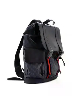 Gucci Double Pocket Buckle Backpack