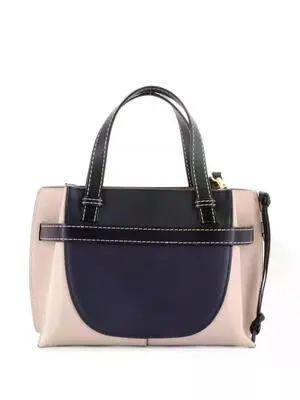 Loewe Leather Satchel - Black