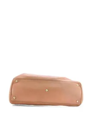 Gucci Bamboo Shopper Leather Large Tote Bag