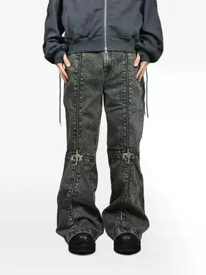 FINE CHAOS Sacrifice Zip-detail Jeans