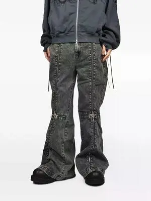 FINE CHAOS Sacrifice Zip-detail Jeans
