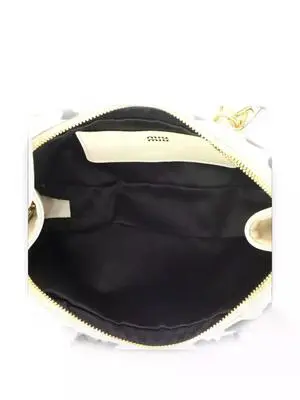 Miu Miu Arcadie Top Handle Bag Leather Mini Satchel