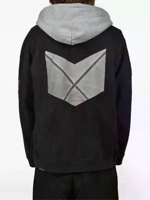 DIARY 1999 Diary Logo-print Zip-up Hoodie
