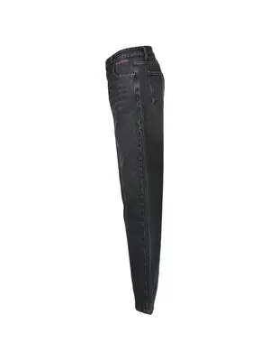 COLOR SPACE Logo-print Straight-leg Jeans