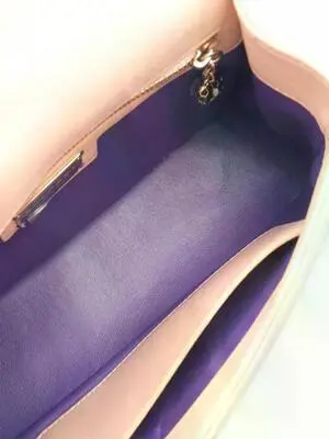 BVLGARI Serpenti Cabochon Shoulder Bag - Pink