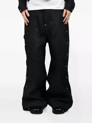 RIVET & HIDE Side-snap Baggy Jeans