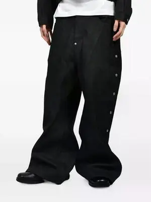 RIVET & HIDE Side-snap Baggy Jeans