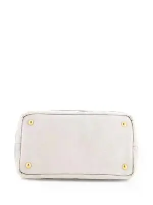 Prada Canapa Convertible Canvas Mini Tote Bag