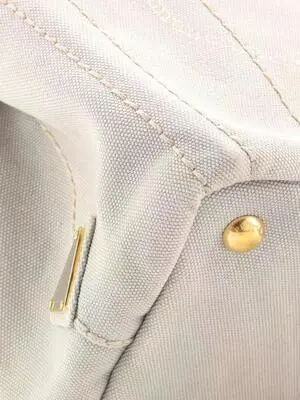 Prada Canapa Convertible Canvas Mini Tote Bag