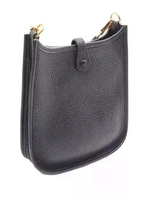 Hermès Clemence Evelyne I 16 Amazone Crossbody Bag - Black