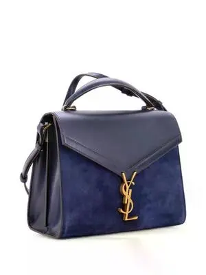 Saint Laurent Cassandra Medium Shoulder Bag - Blue