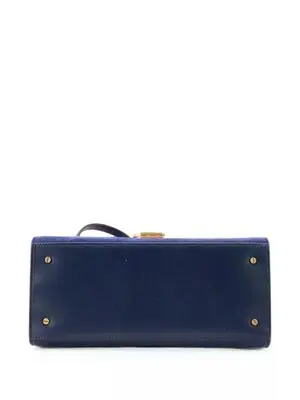 Saint Laurent Cassandra Medium Shoulder Bag - Blue
